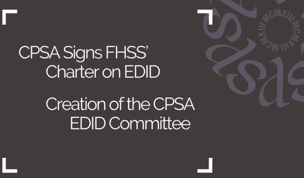 FHSS’ Charter EDID – CPSA EDID Committee | CPSA