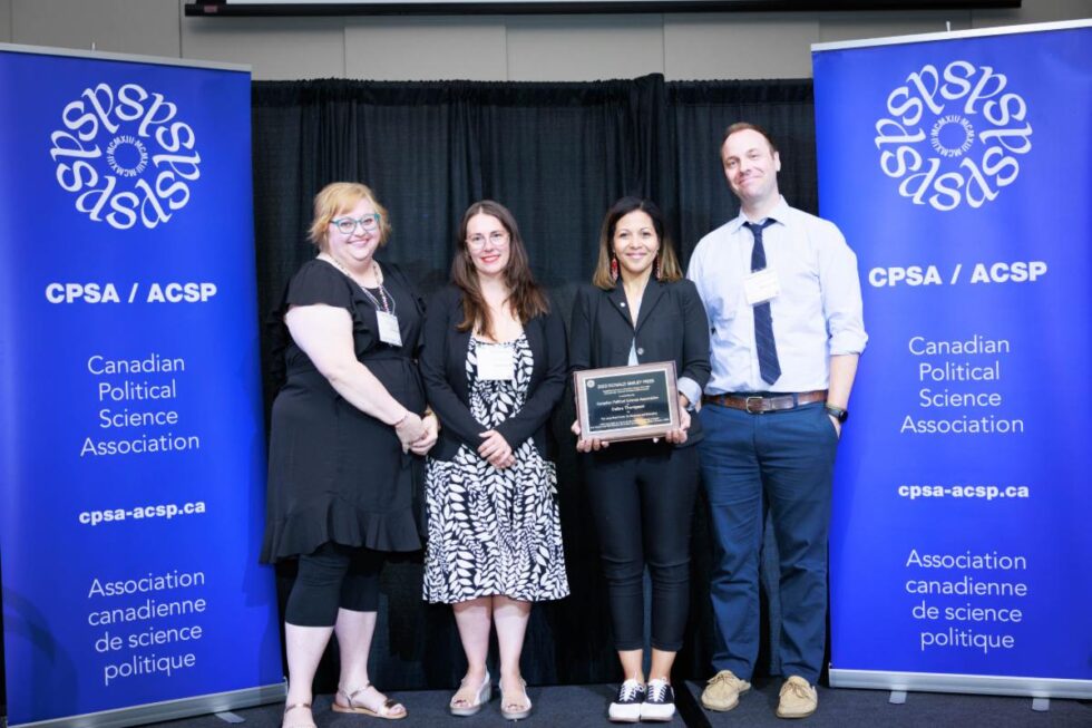 2023 Donald Smiley Prize | CPSA