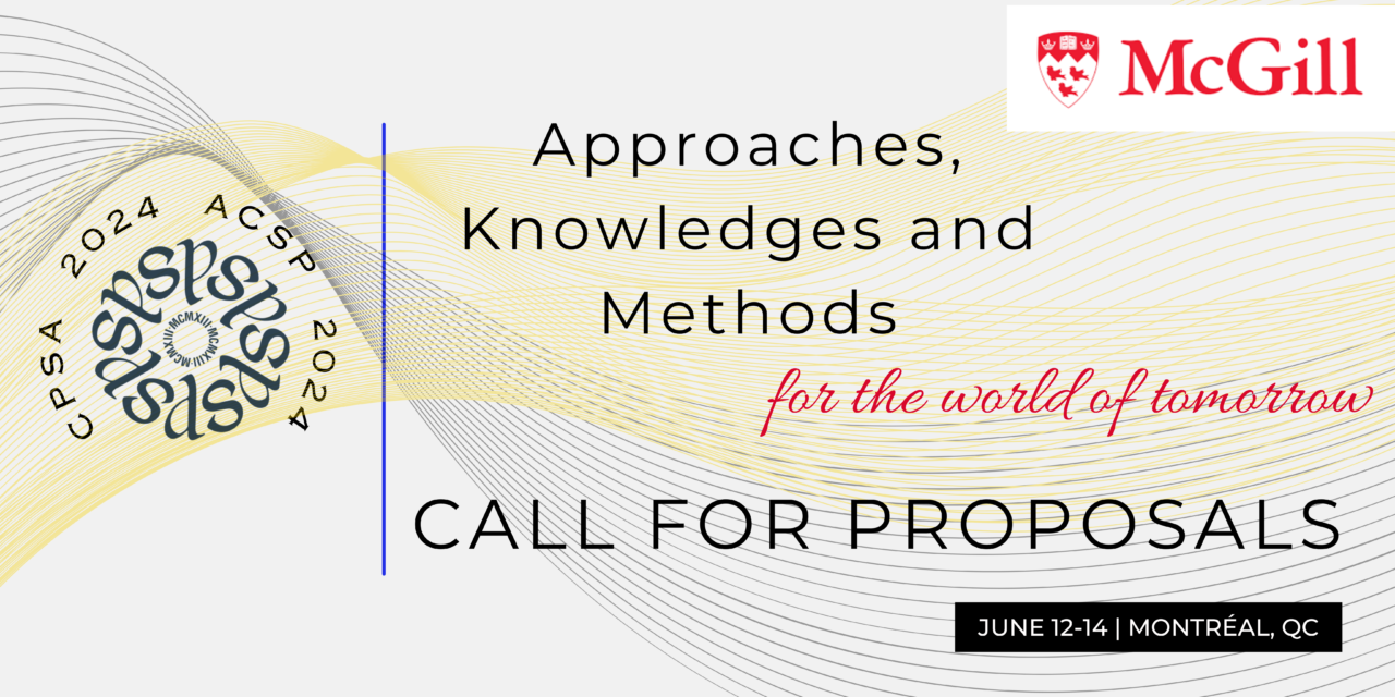 CPSA | Canadian Political Science Association