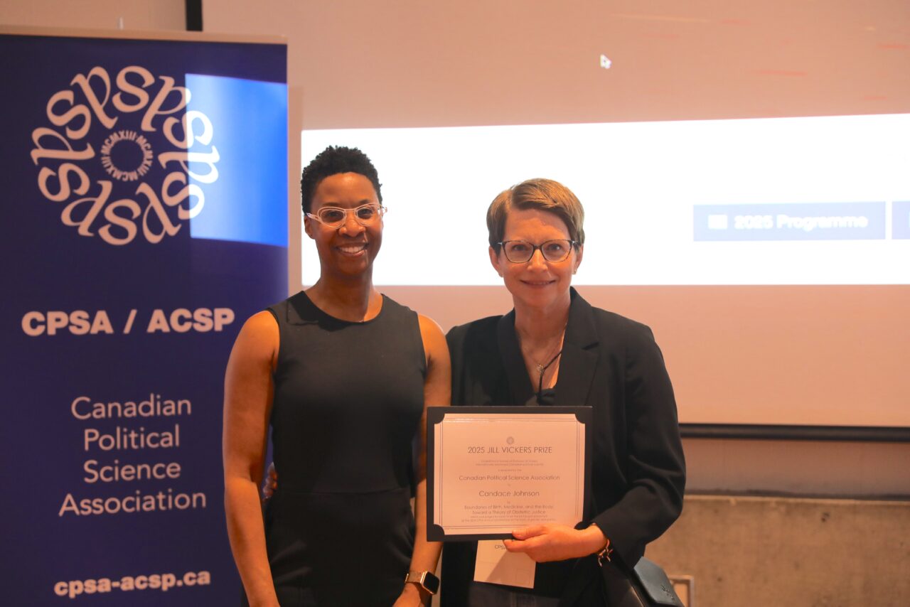2025 Jill Vickers Prize | CPSA