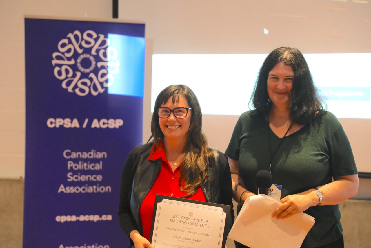 2025 CPSA Prize for Teaching Excellence | CPSA